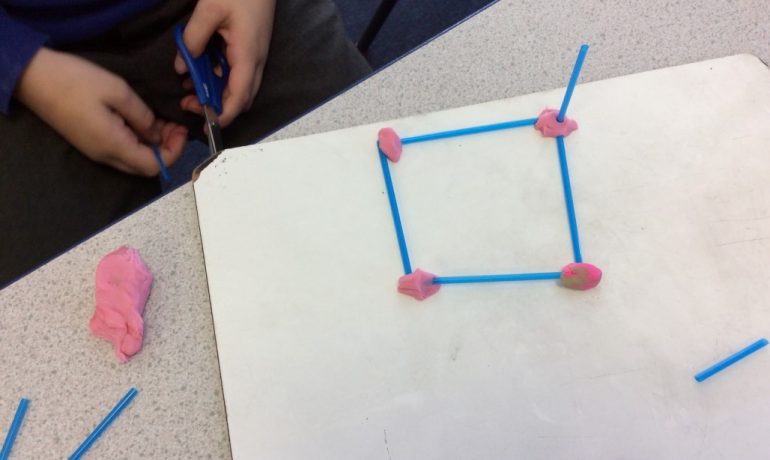 How To Make 3d Shapes With Straws